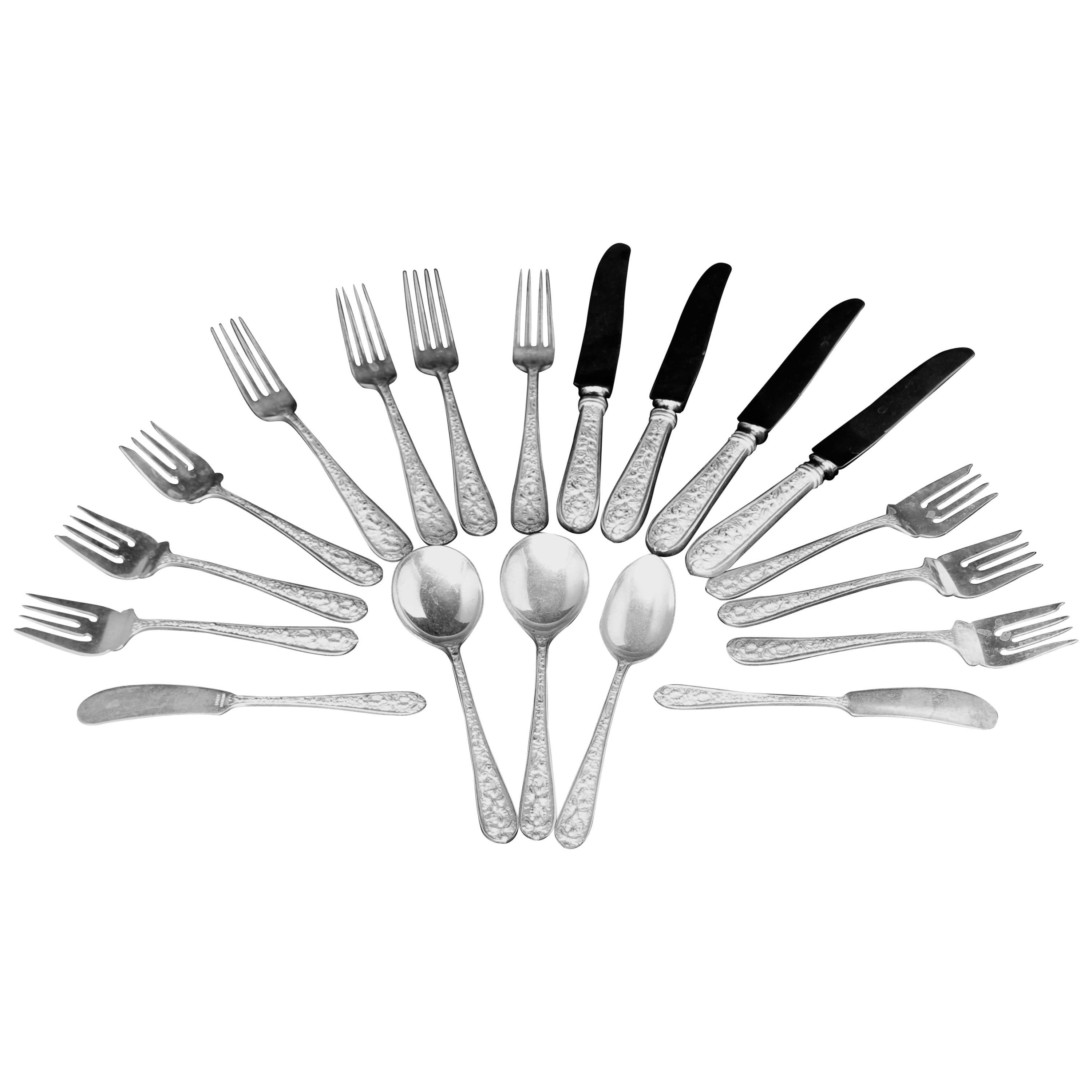 Kirk Stieff Repousse - 3 For Sale on 1stDibs