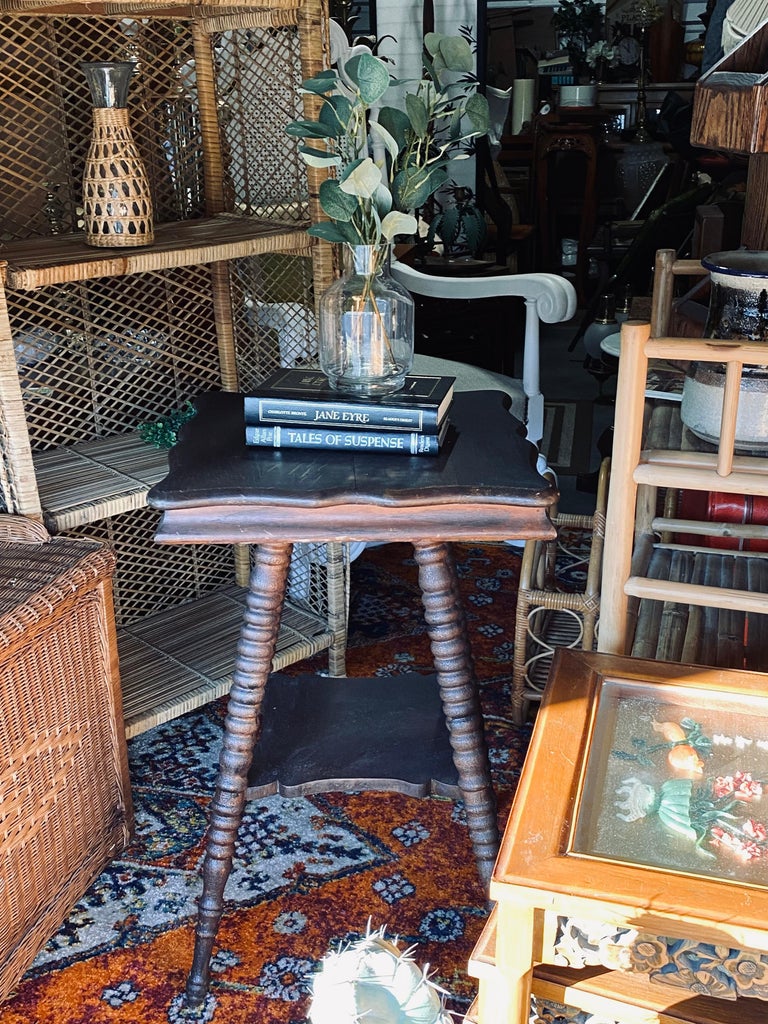 1900s Antique Parlor Accent Table Side Table at 1stDibs