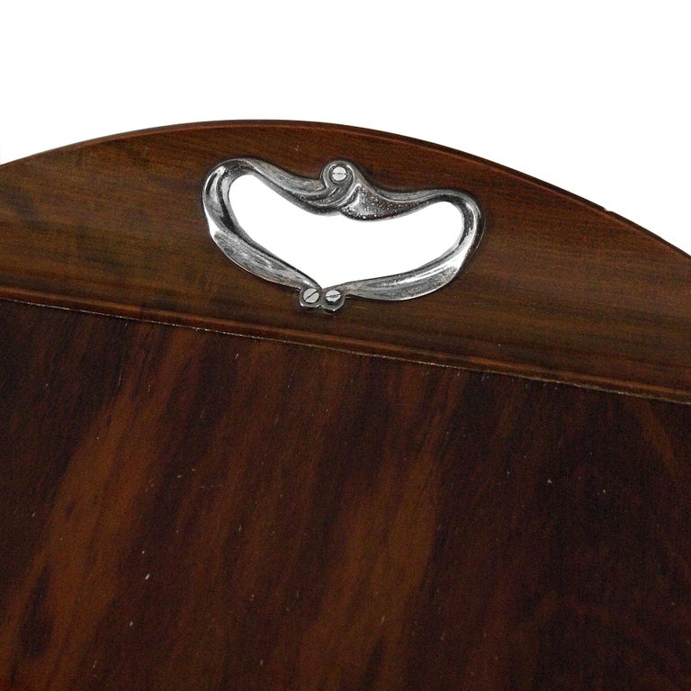 1900s Art Nouveau Dessert Table, Mahogany, Removable Tray, France For ...