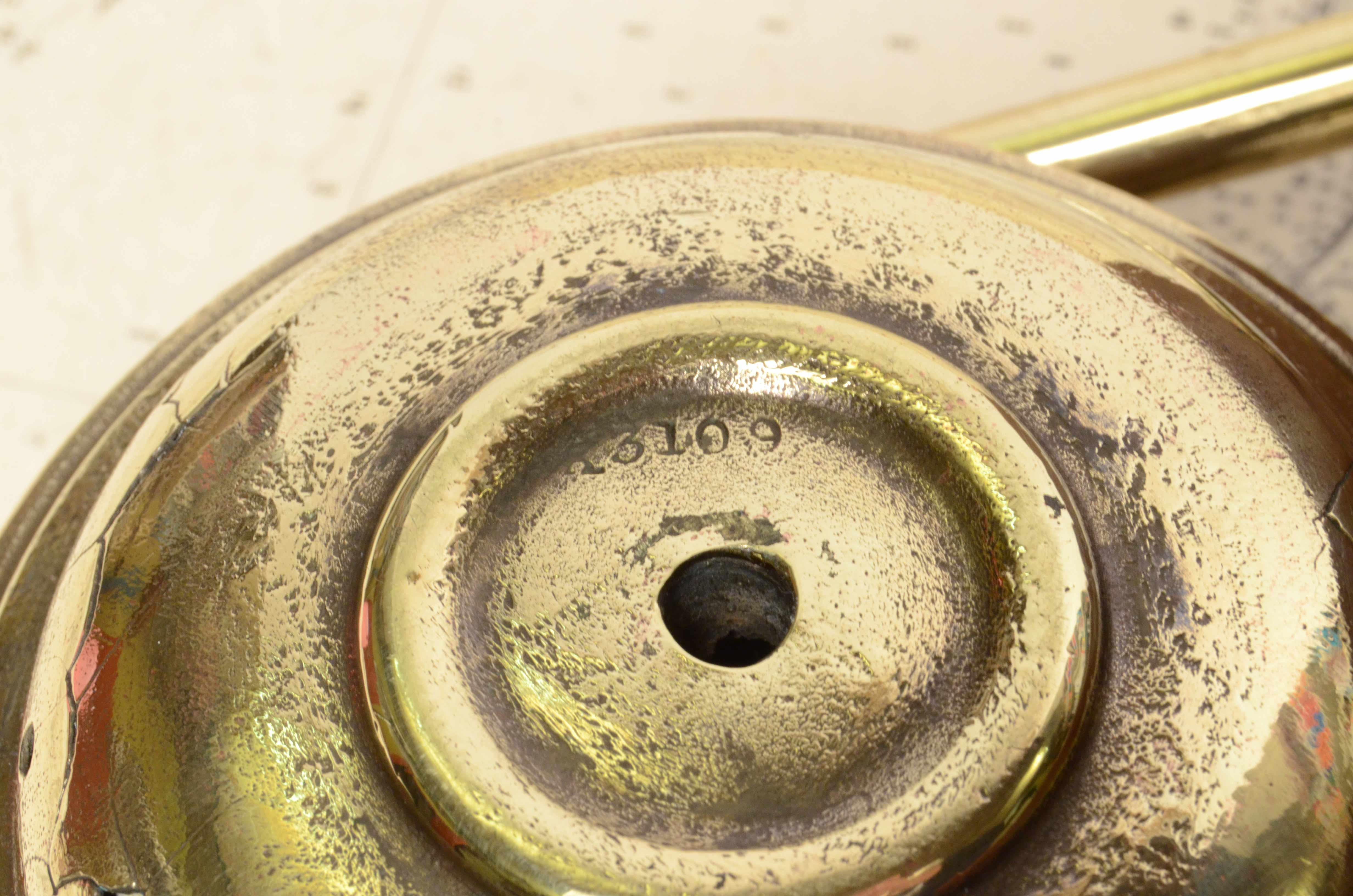 1900s Brass Magnetic Compass Signed Simpson Lawrence Glasgow Antique ...