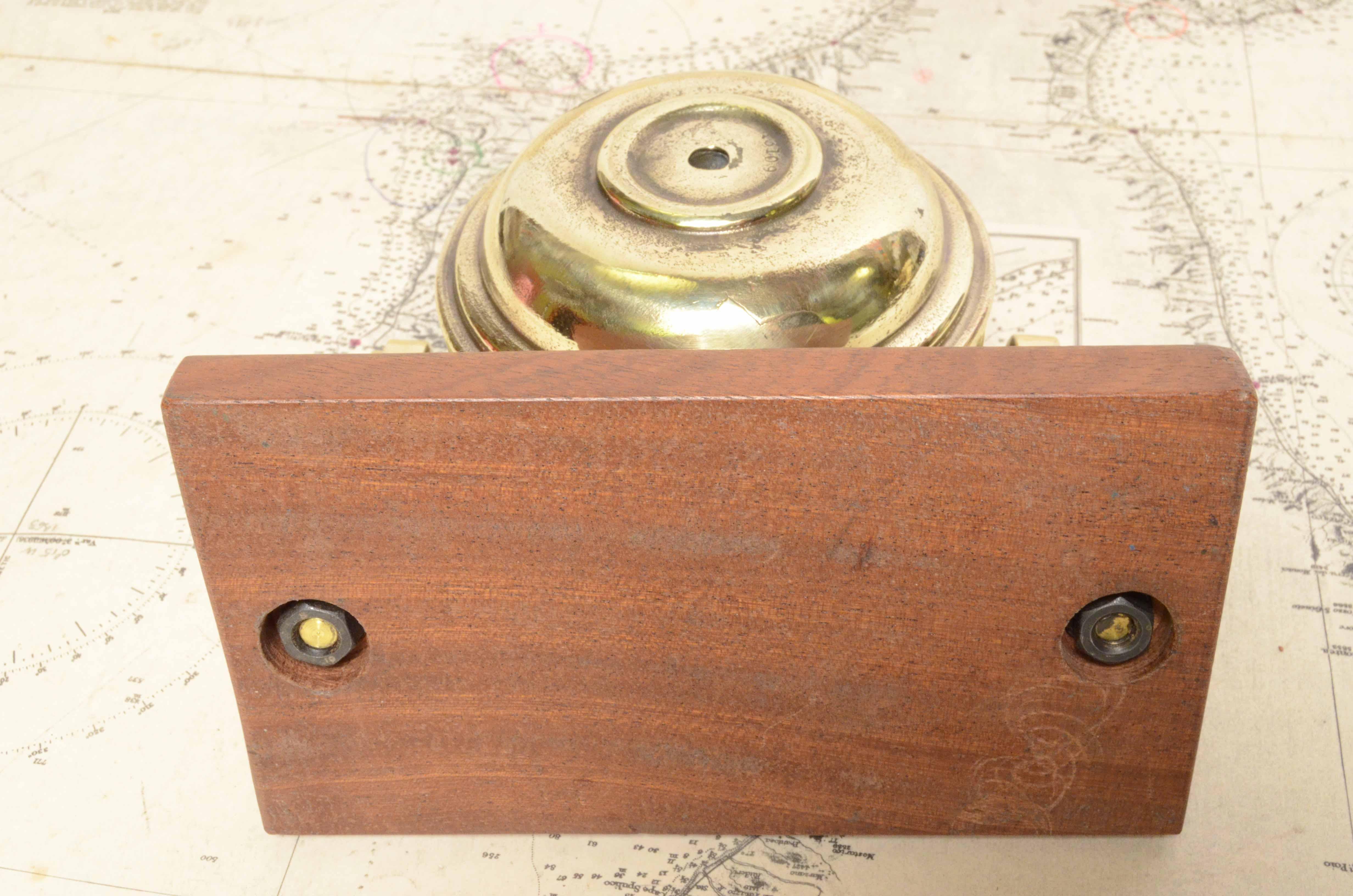 1900s Brass Magnetic Compass Signed Simpson Lawrence Glasgow Antique ...