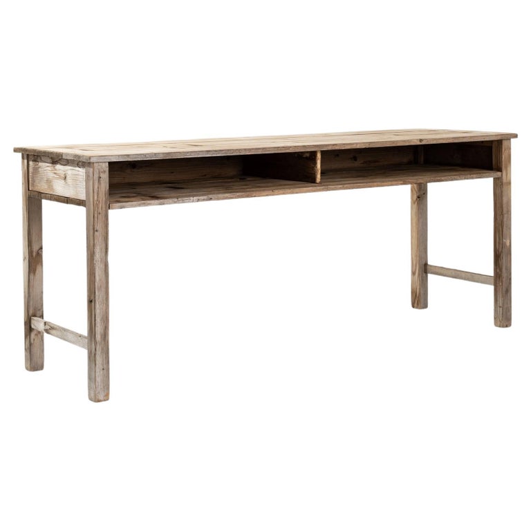 1900s Central European Wooden Work Table For Sale at 1stDibs