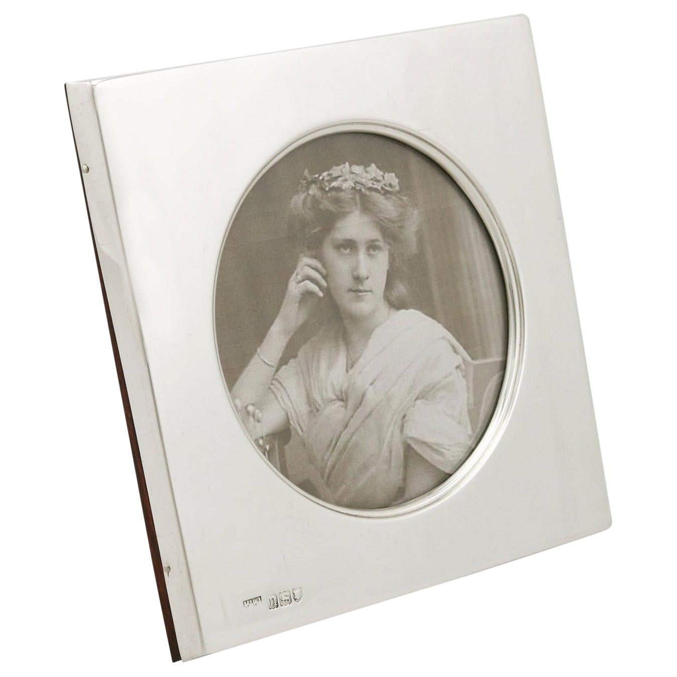 French Oak and Golden Moulding Picture Frame, 1900s at 1stDibs