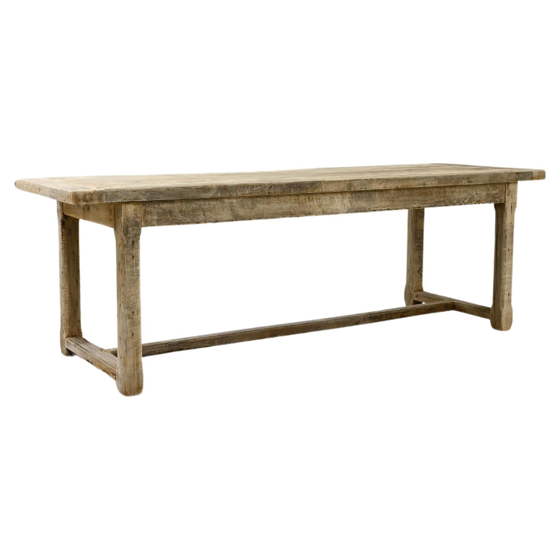 Early Oak Dining Table From France, Circa 1900 at 1stDibs