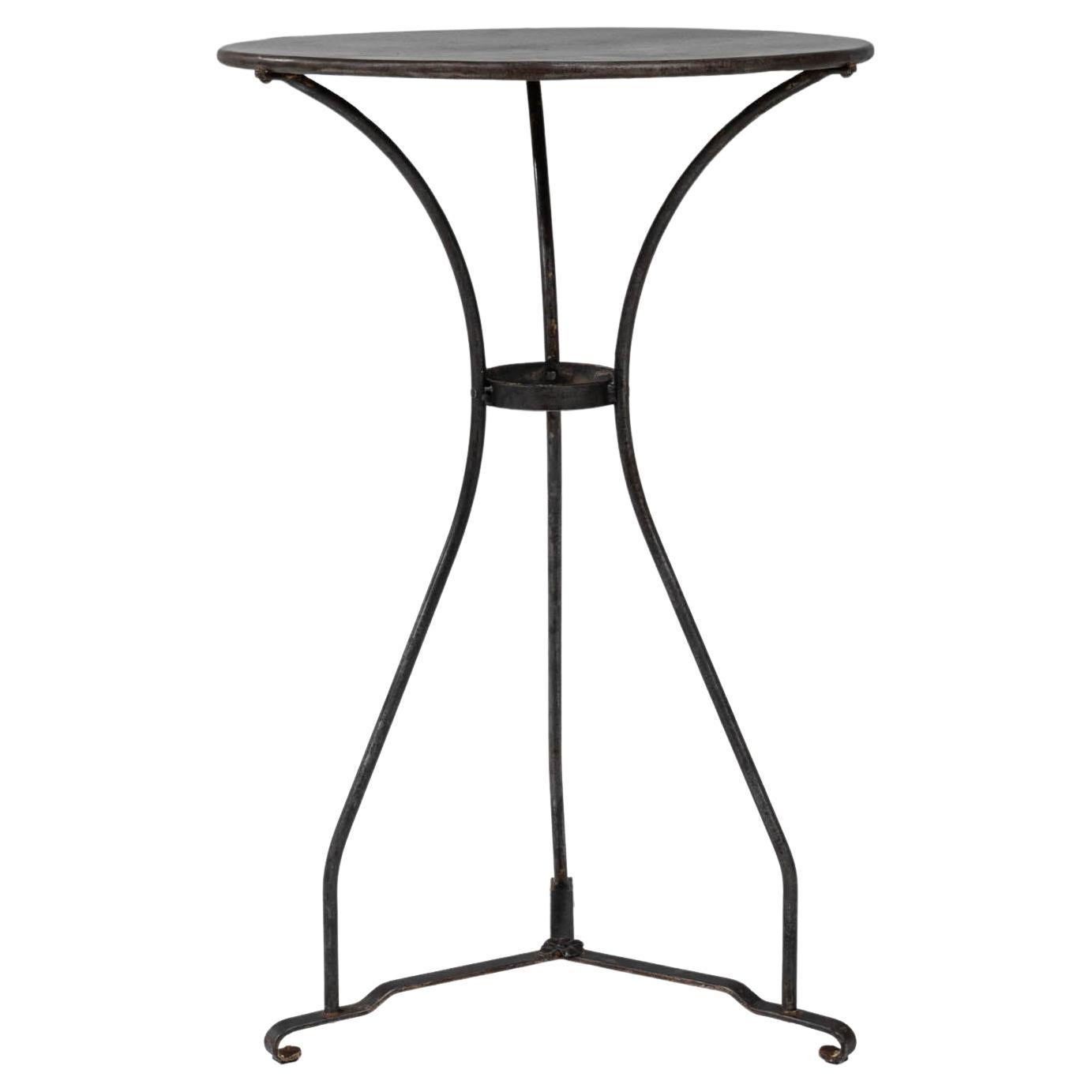1900s French Metal Side Table For Sale at 1stDibs
