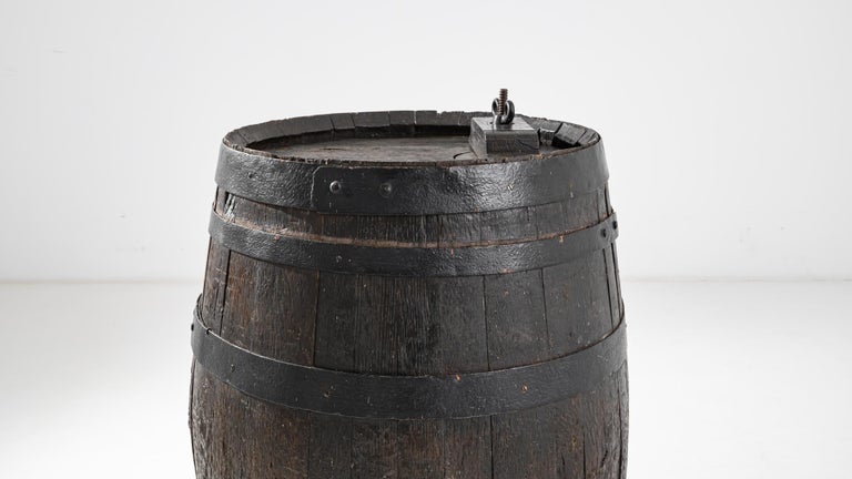1900s, French, Wooden Barrel For Sale at 1stDibs
