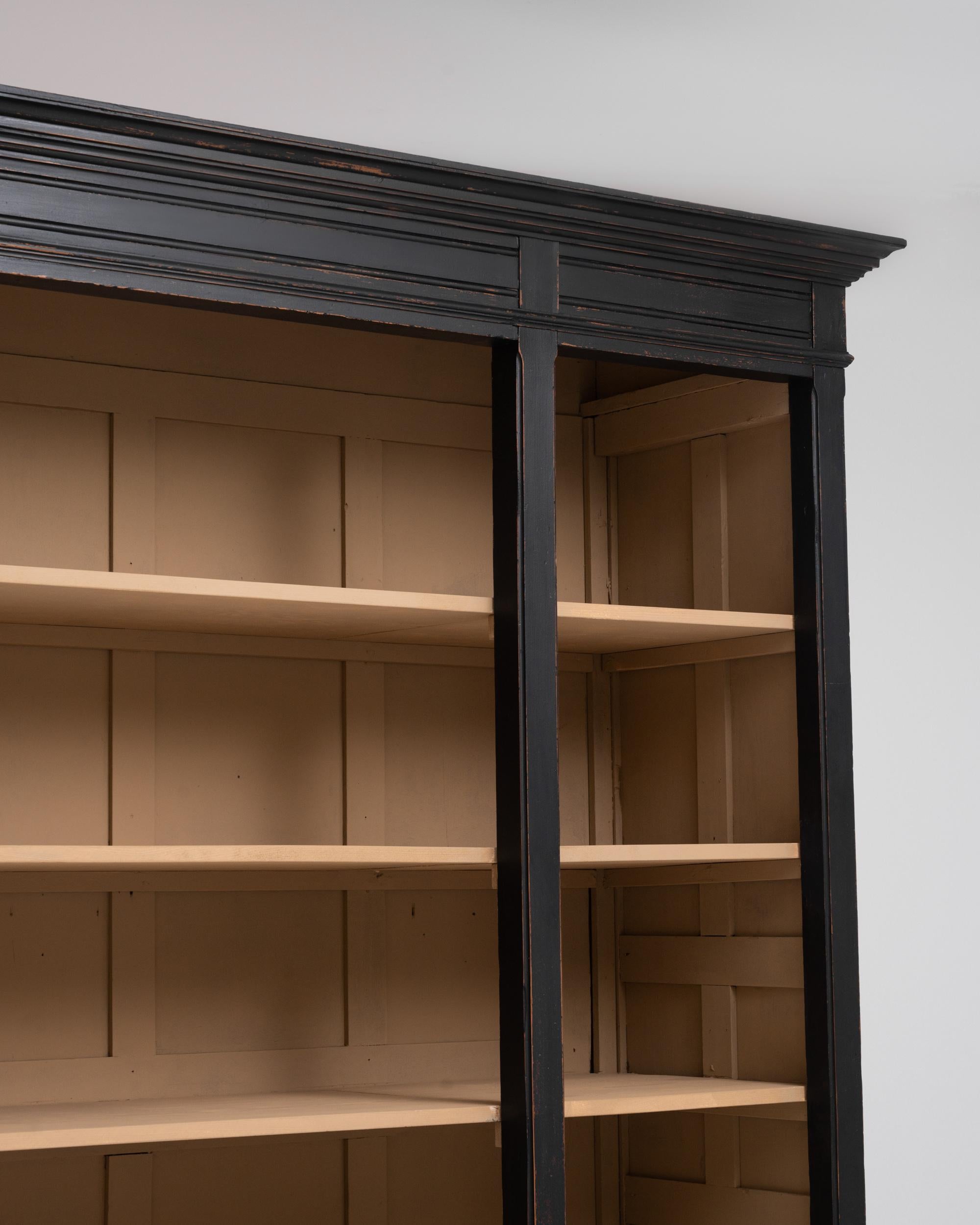 1900s French Wooden Bookcase at 1stDibs