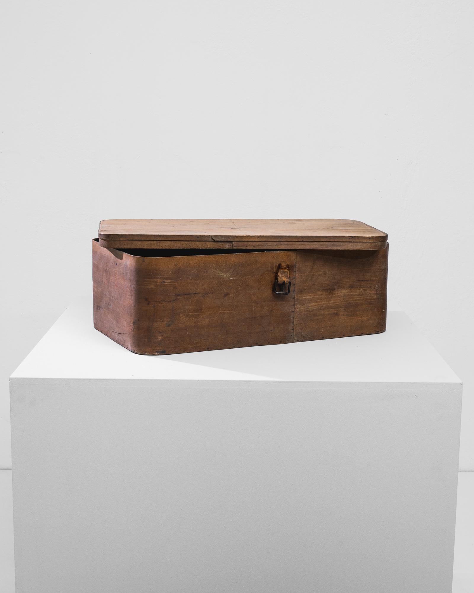 1900s French Wooden Box For Sale at 1stDibs
