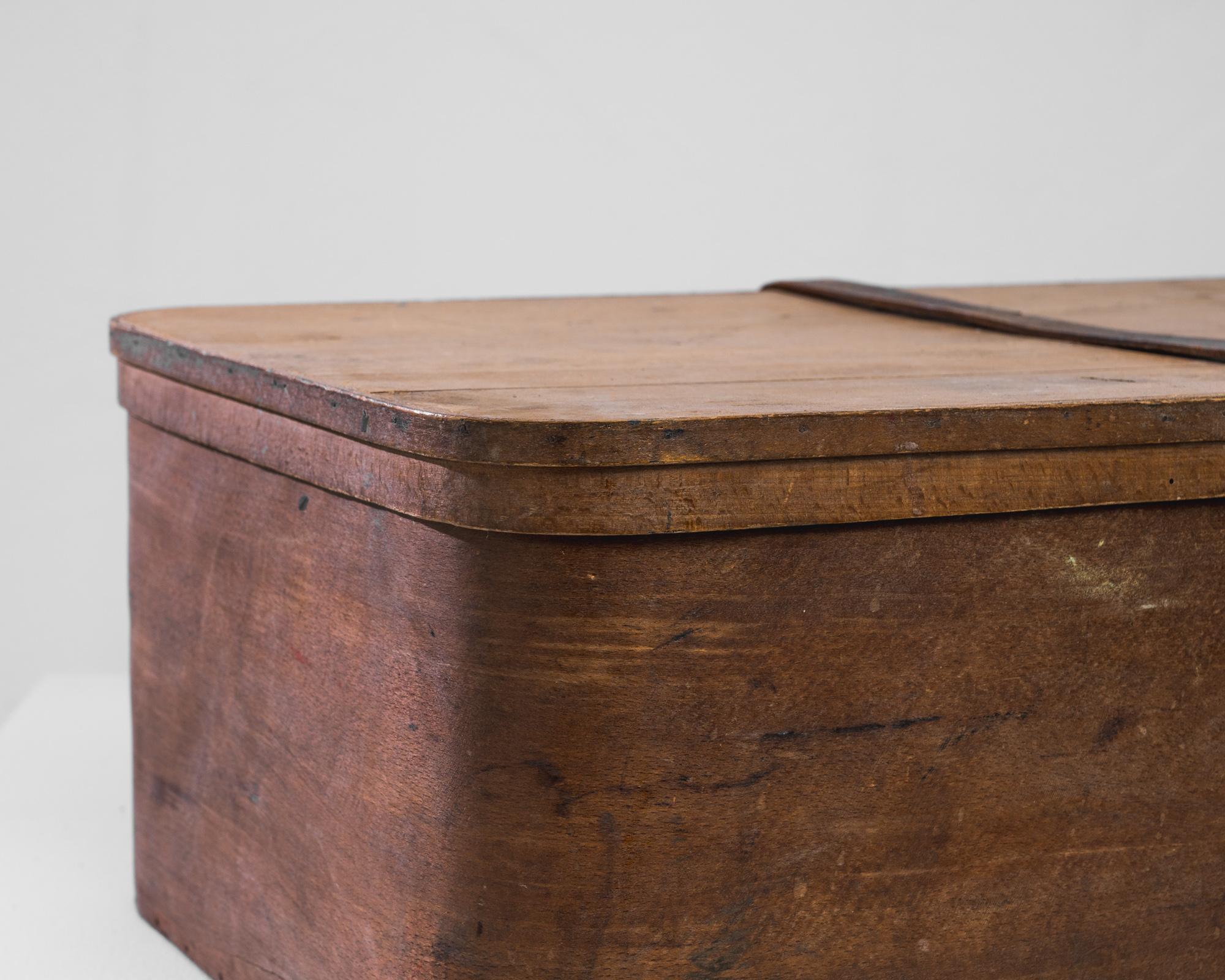 1900s French Wooden Box For Sale at 1stDibs