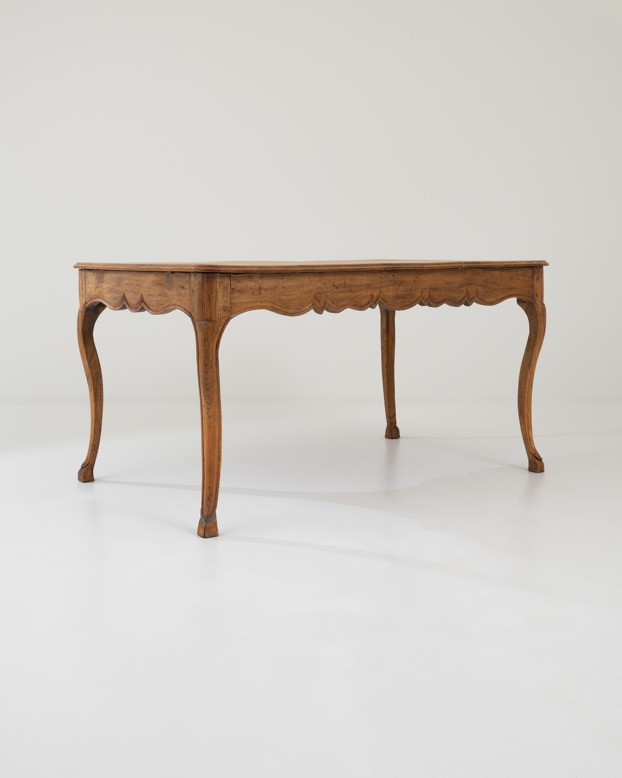 1900s French Wooden Dining Table at 1stDibs