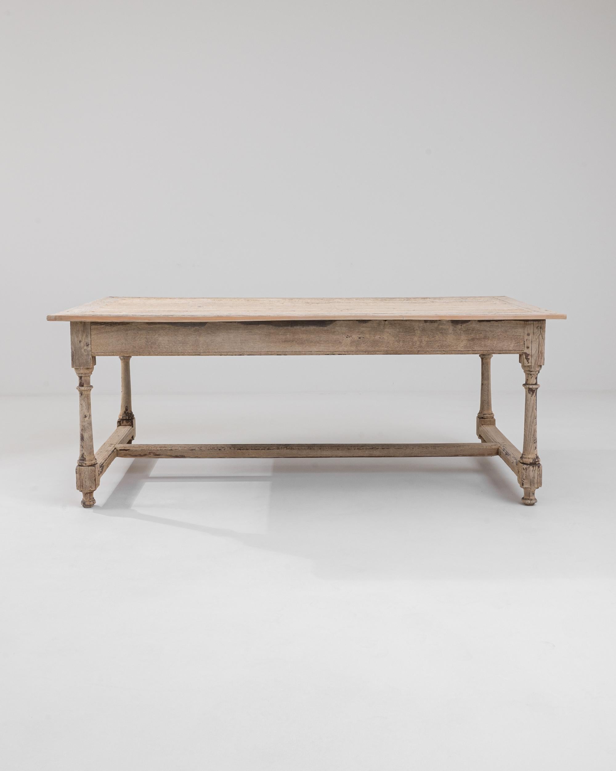 1900s French Wooden Dining Table at 1stDibs