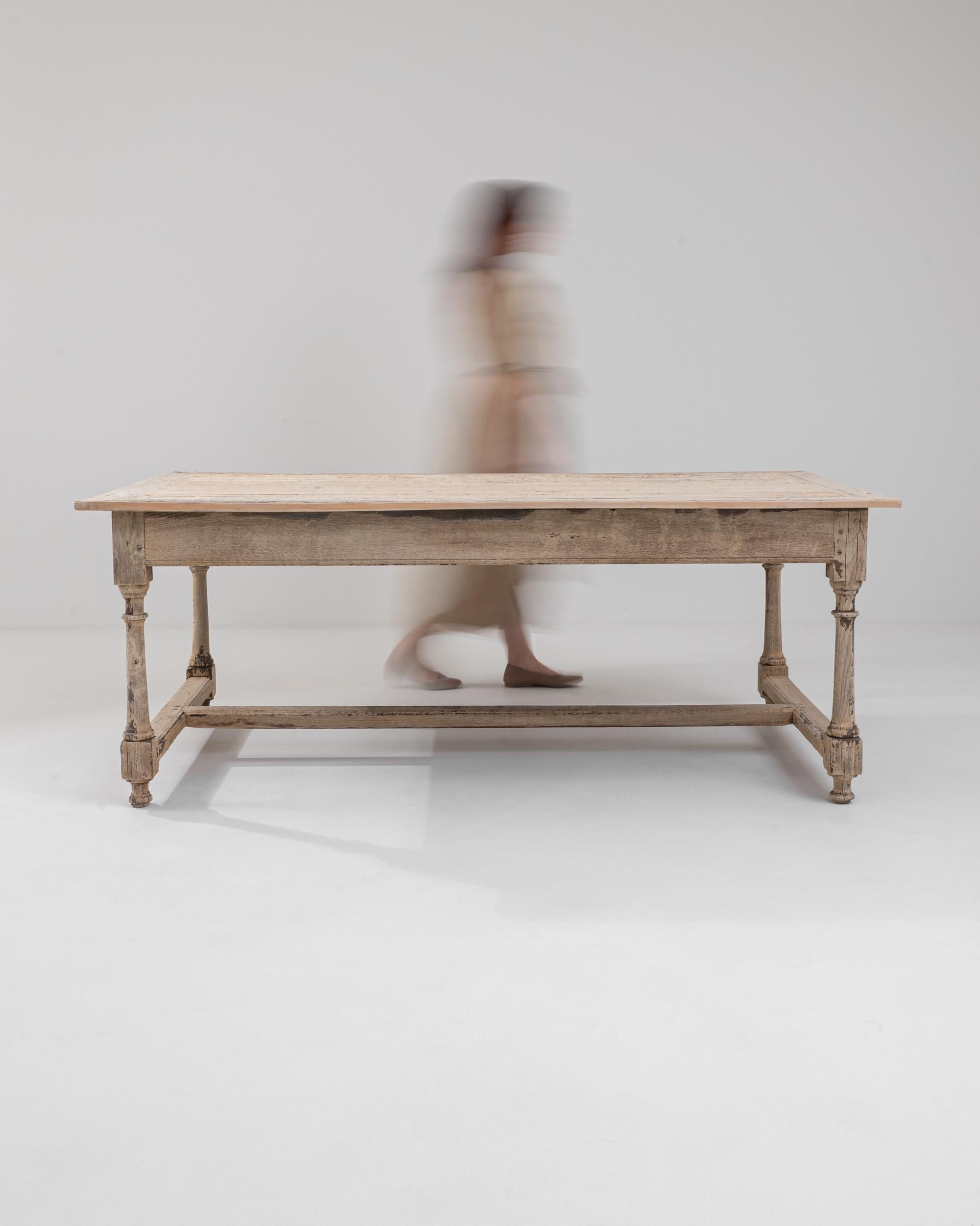 1900s French Wooden Dining Table at 1stDibs