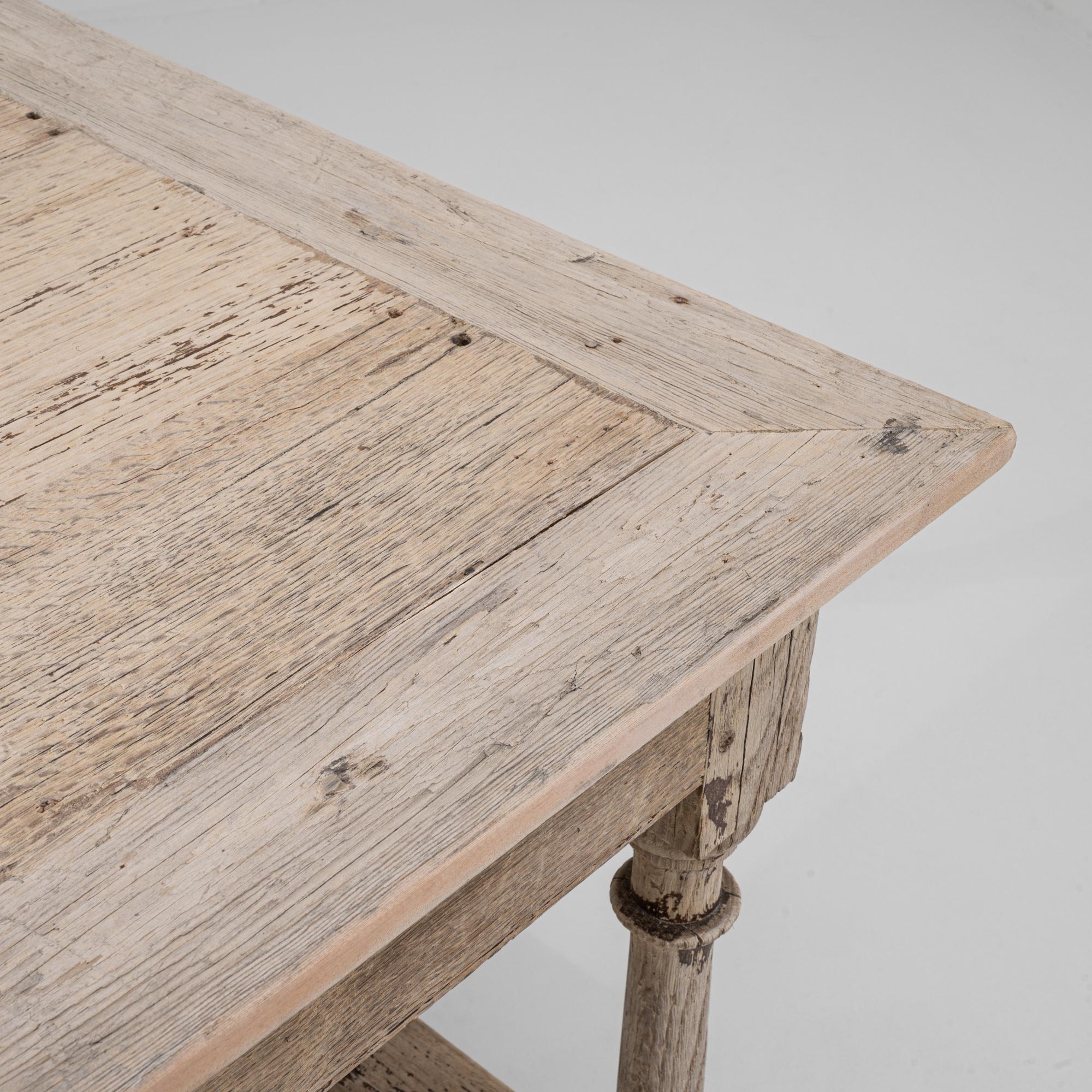 1900s French Wooden Dining Table at 1stDibs