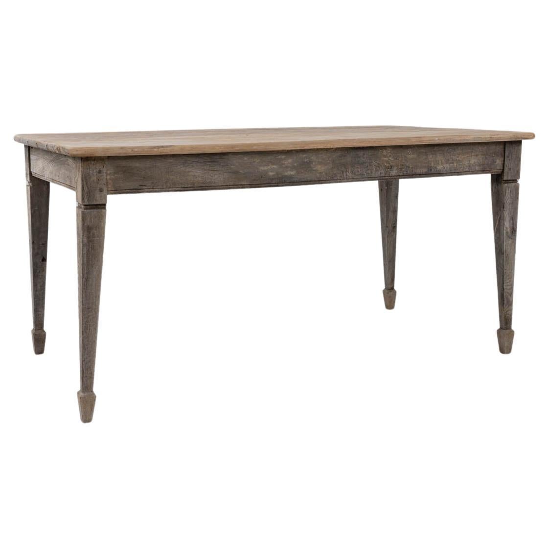 1900s French Wooden Dining Table For Sale at 1stDibs