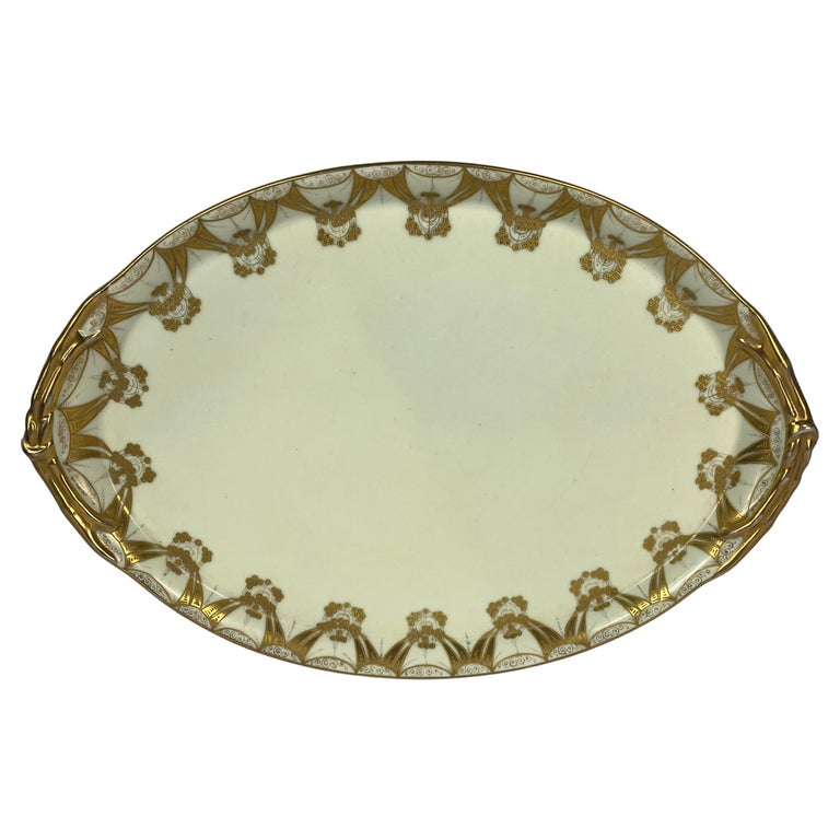 1900s Gardner Russian Porcelain Platter Tray at 1stDibs