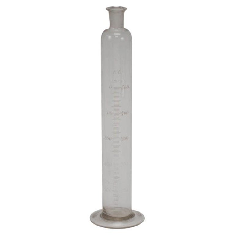 1900s Glass Chemist's Beaker For Sale at 1stDibs