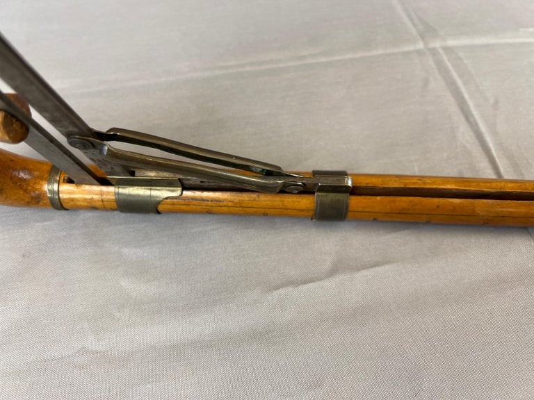 1900s Handsome Tailor's Wooden Measuring Cane For Sale at 1stDibs