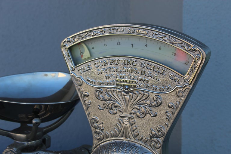 1900s Original the Computing Scale Restored Vintage Scale No.166 For ...