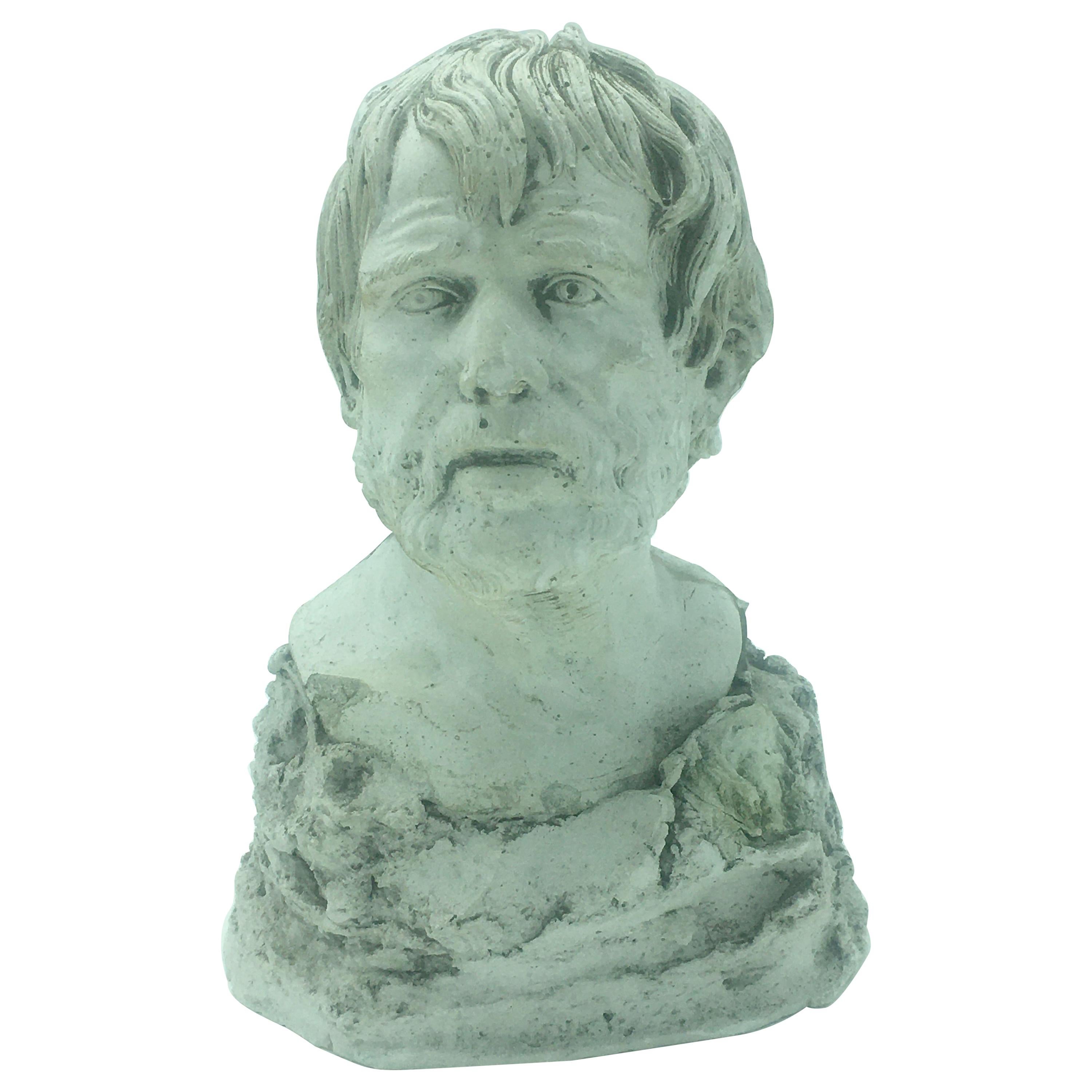 1900s Seneca Plaster Bust at 1stDibs