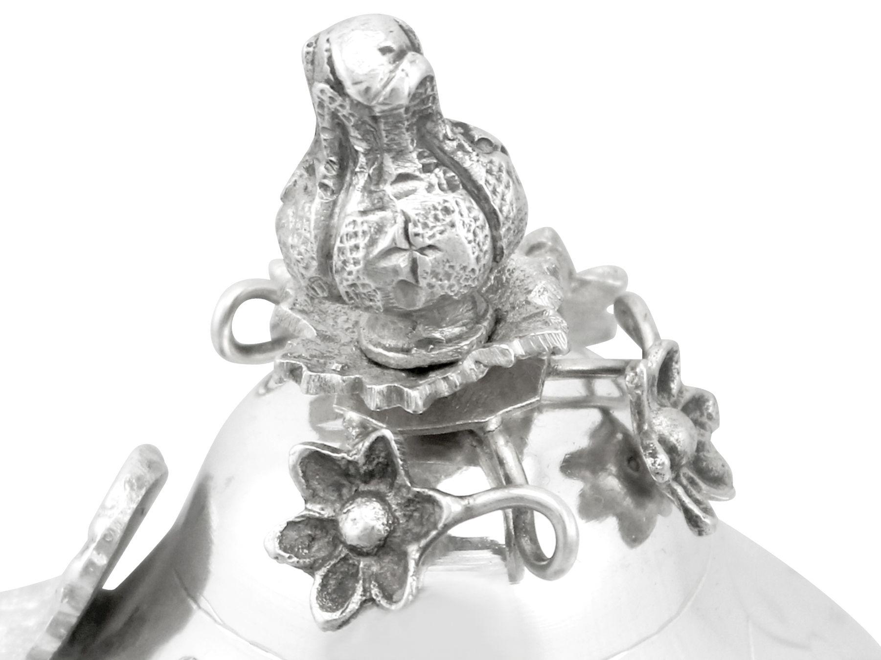 1900s Turkish Silver Coffee Service with Tray at 1stDibs | silver ...