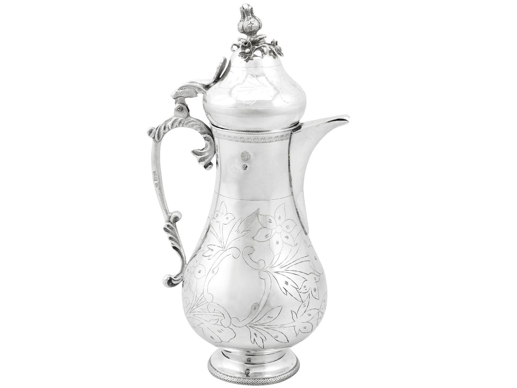 1900s Turkish Silver Coffee Service with Tray at 1stDibs | silver ...