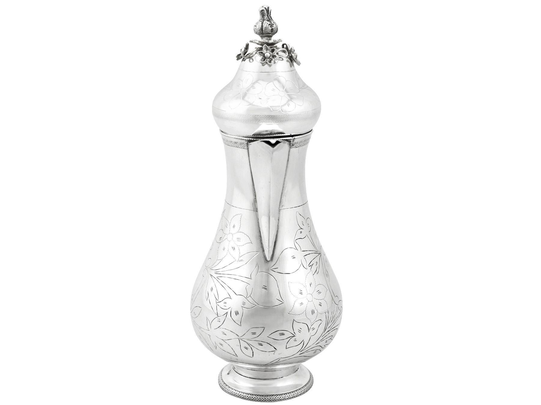 1900s Turkish Silver Coffee Service with Tray at 1stDibs | silver ...