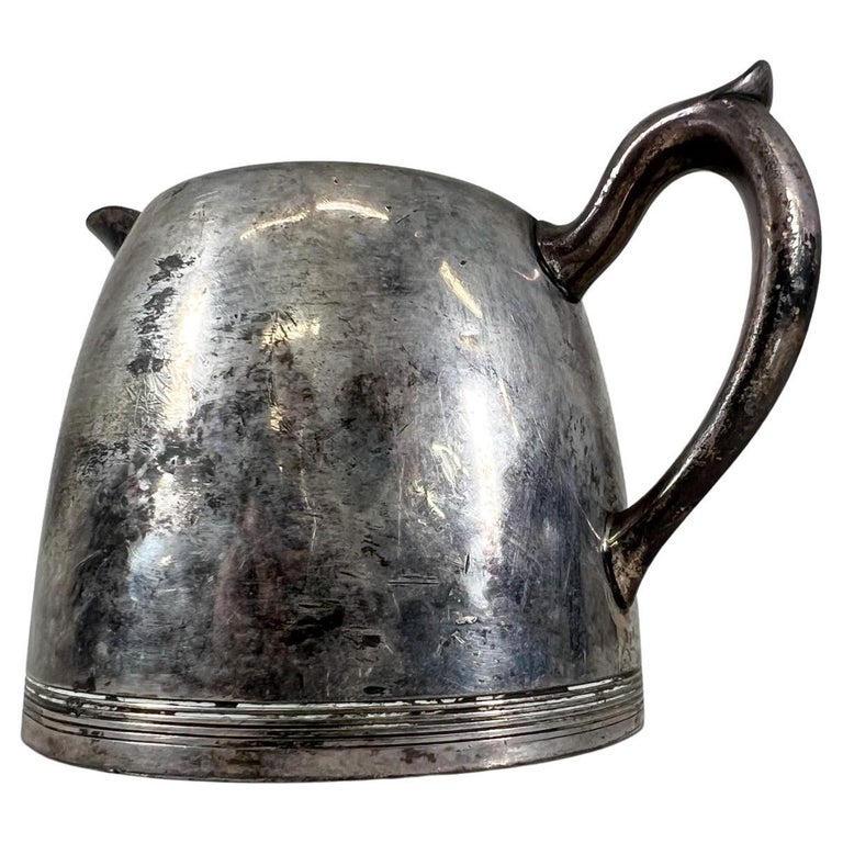 1900s Victorian Silverplated WR Creamer William Rogers Silver New York ...