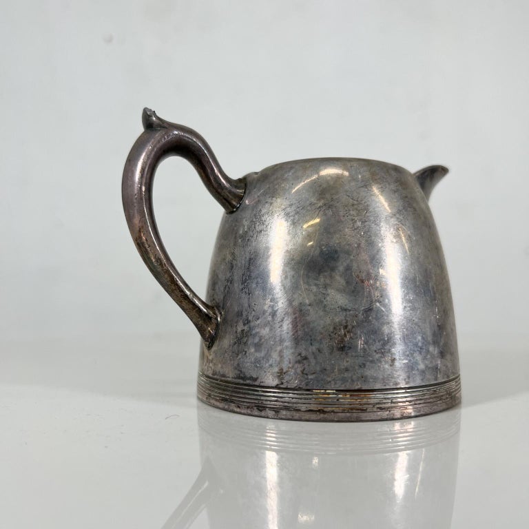 1900s Victorian Silverplated WR Creamer William Rogers Silver New York ...