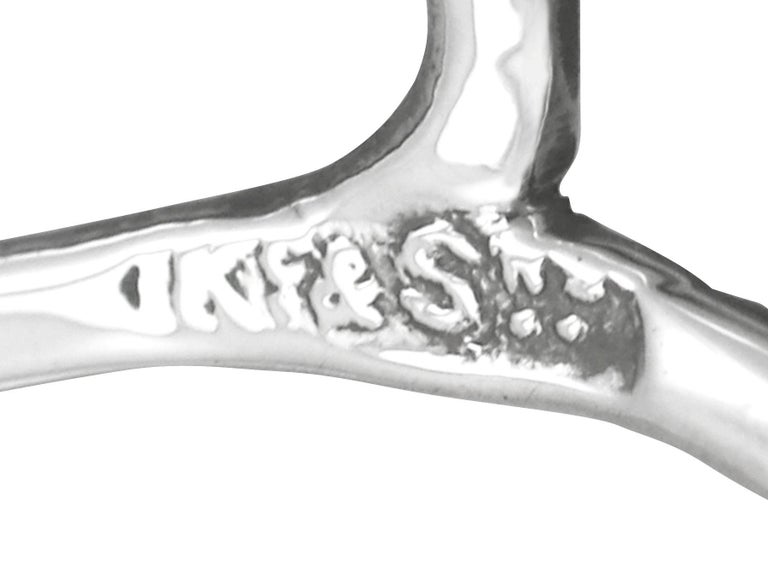 1901 Antique Edwardian Sterling Silver Double Commemorative Frame For ...