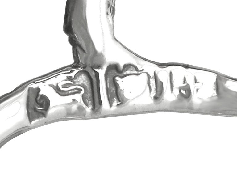 1901 Antique Edwardian Sterling Silver Double Commemorative Frame For ...