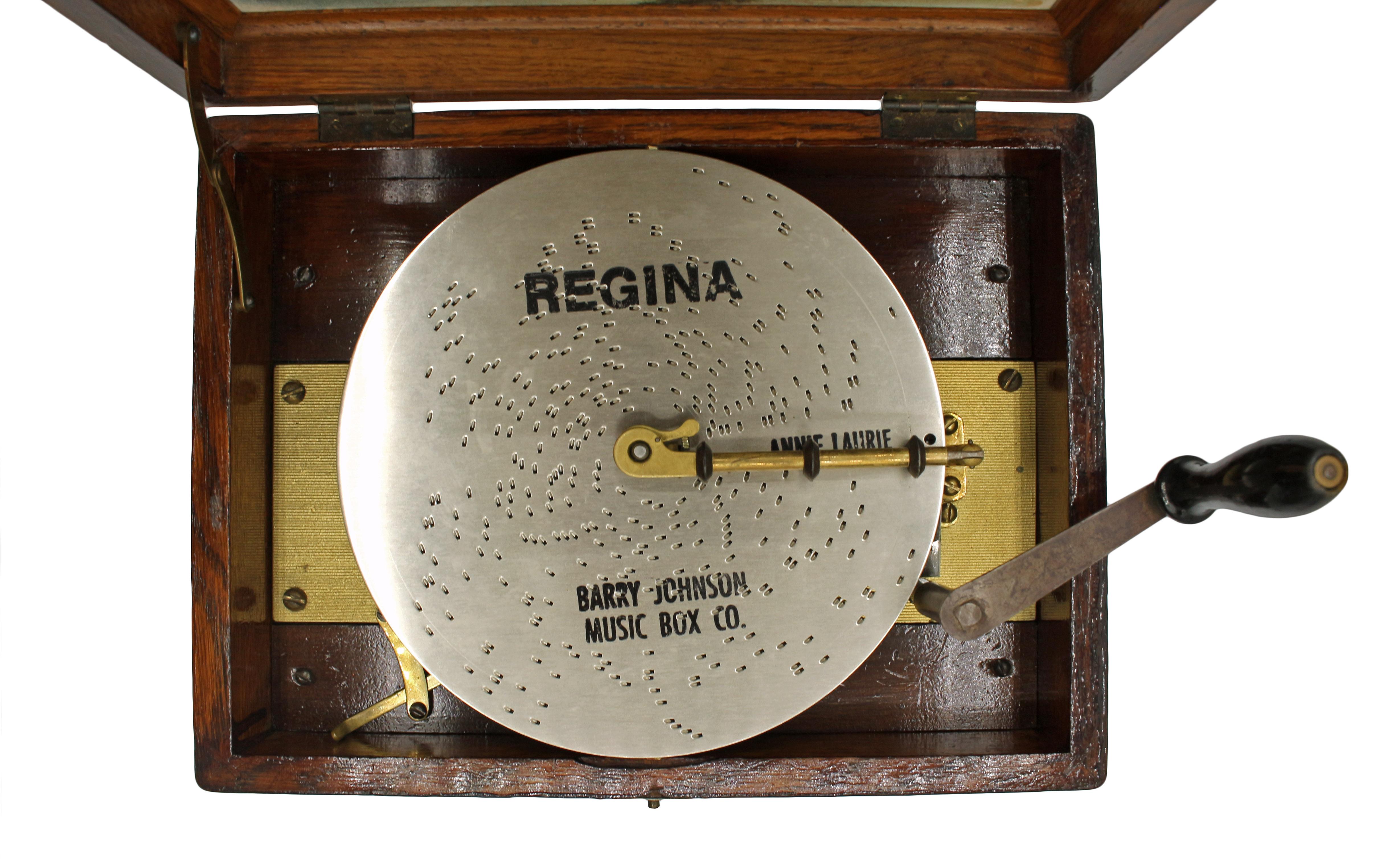 1902 Regina Music Box For Sale at 1stDibs | old music box, 1902 regina ...