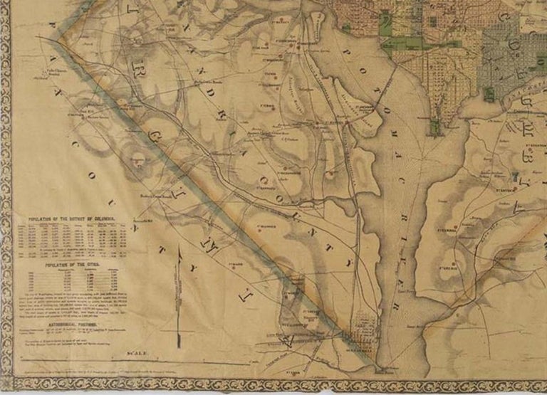 1902 "Topographical Map of the Original District of Columbia, After ...