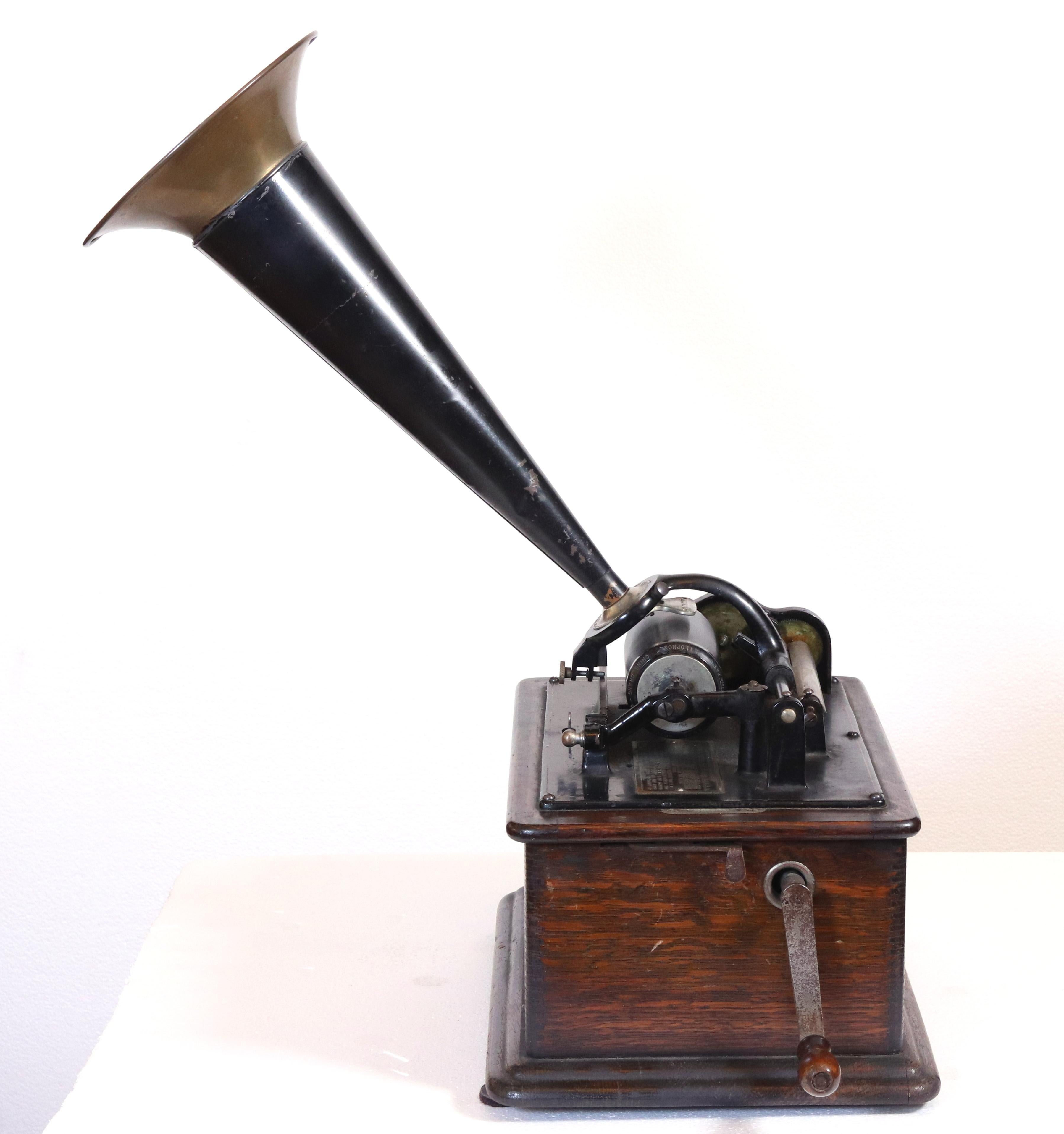 1903 Antique Thomas Edison Standard Phonograph For Sale at 1stDibs