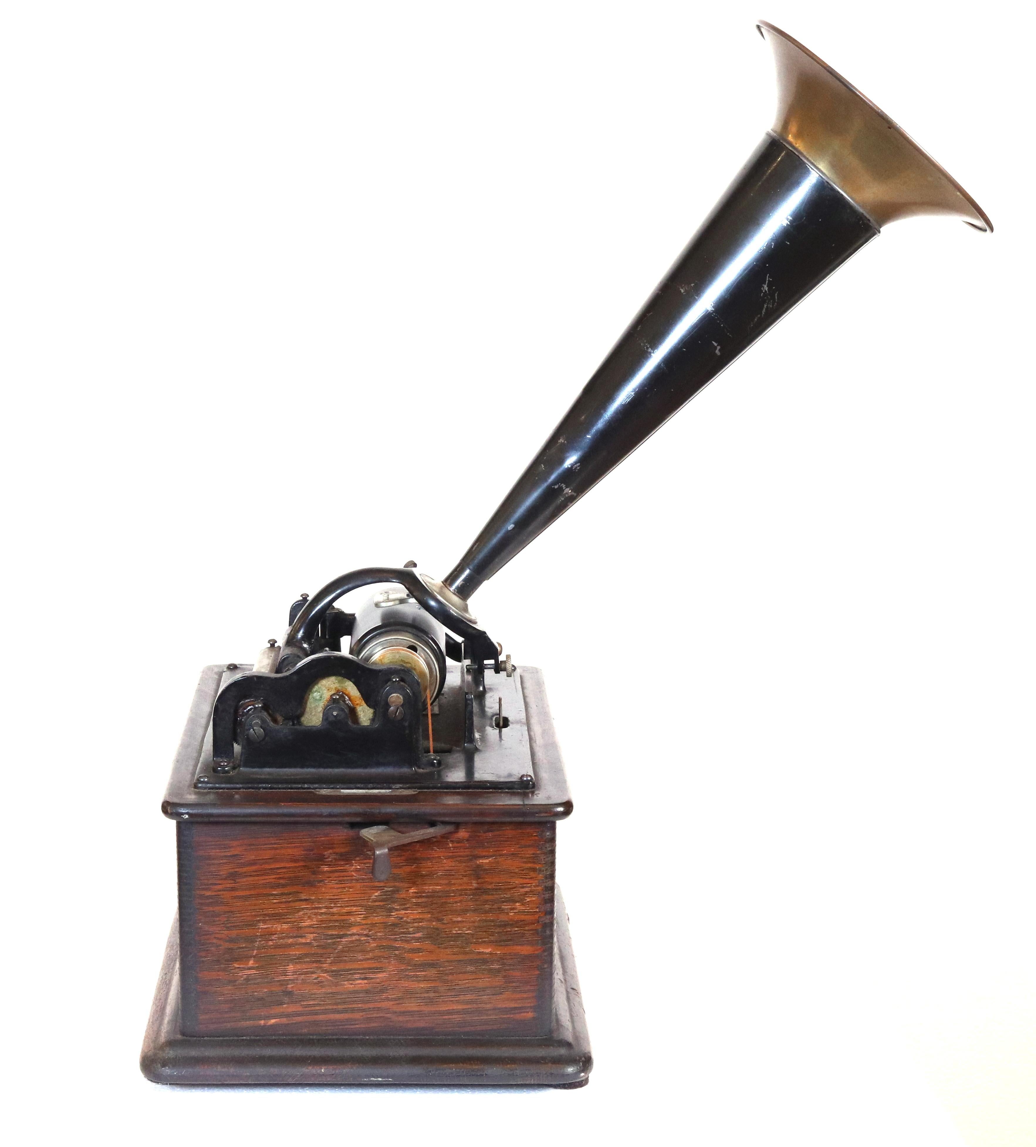 1903 Antique Thomas Edison Standard Phonograph For Sale at 1stDibs