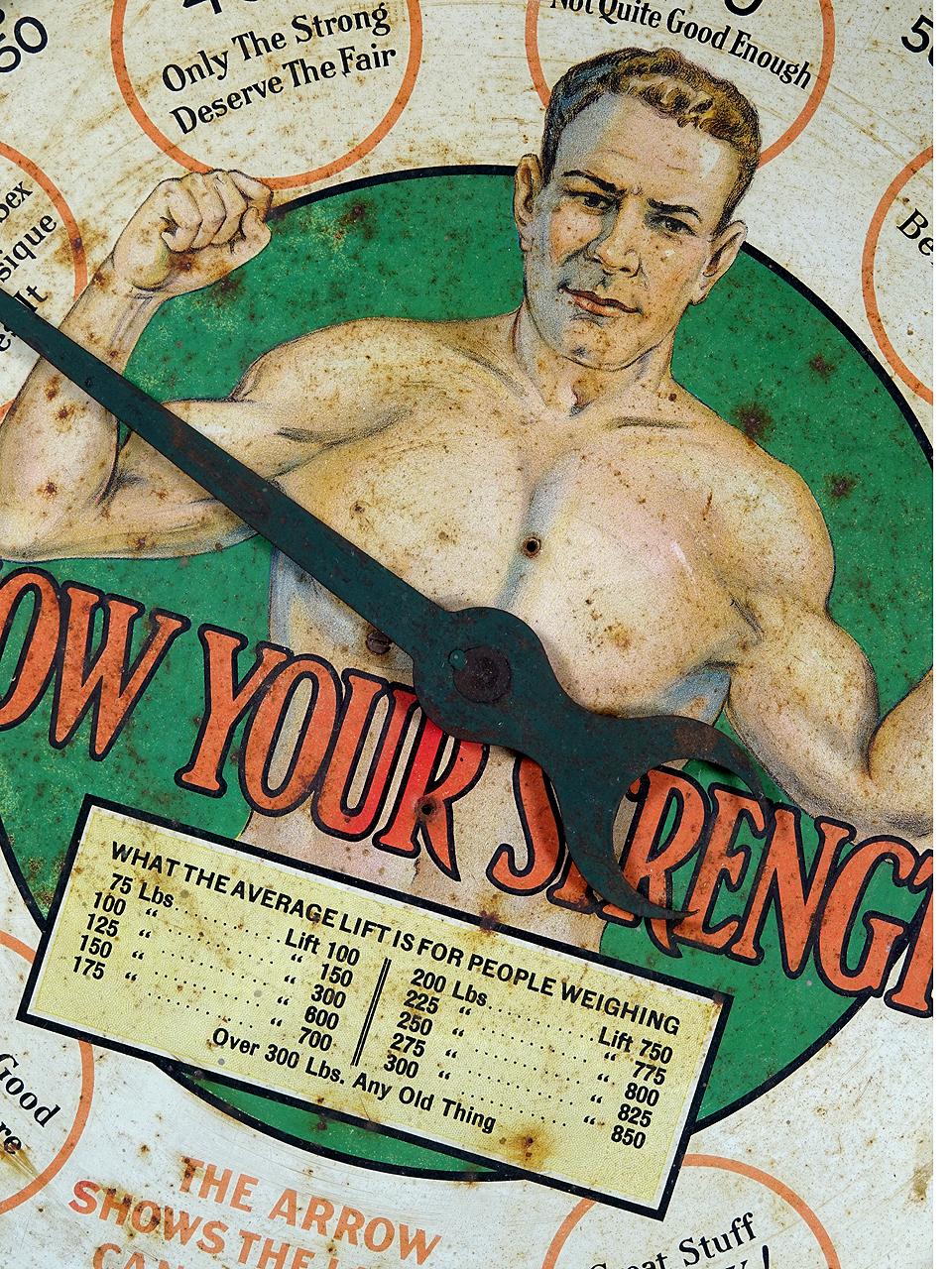 1906 Mills Novelty Owl Strength Tester Scale For Sale at 1stDibs