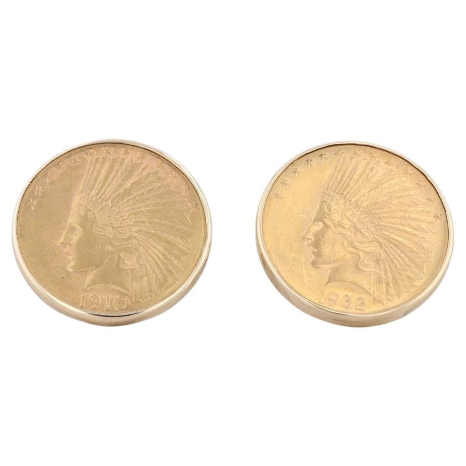 Liberty Head Five Dollar Coin Gold Cufflinks at 1stDibs | five dollar ...