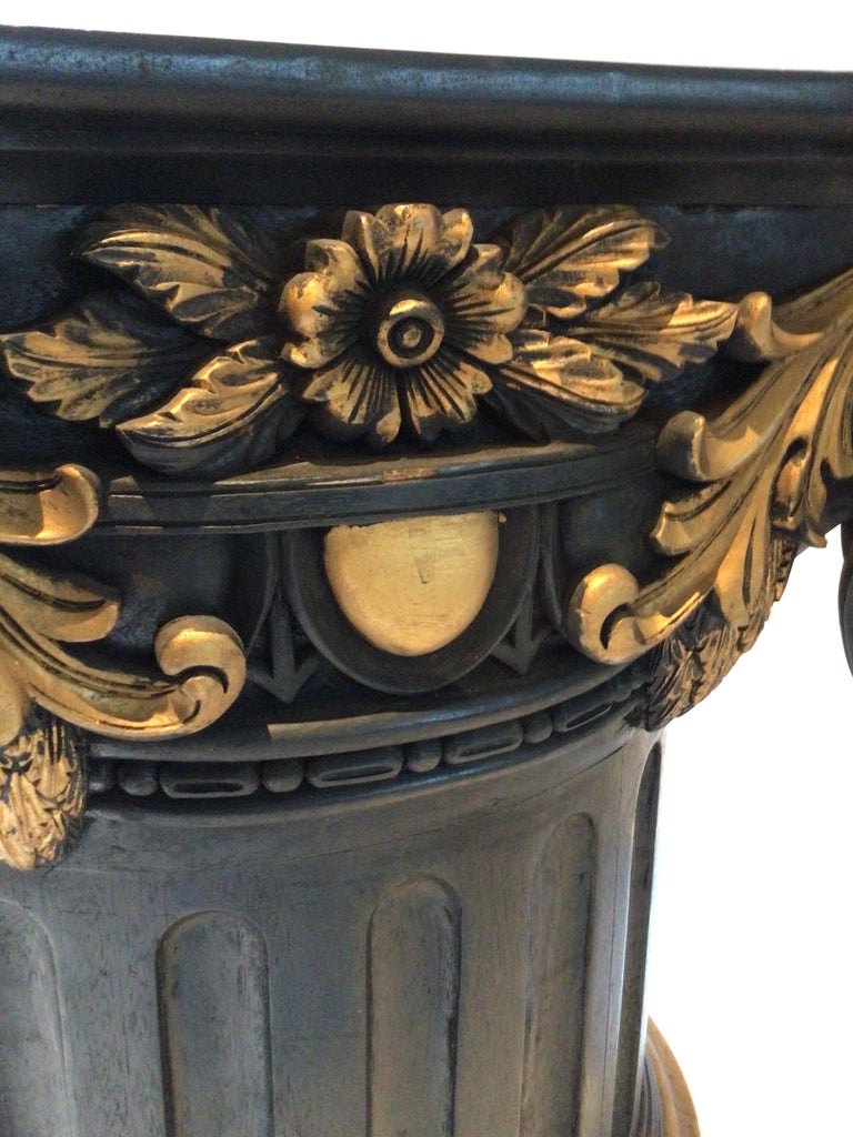 1910, Large Wood Capitol Base For Sale at 1stDibs