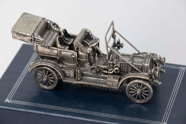 1911 Delaunay-Belleville Sterling Silver Miniature Car For Sale at 1stDibs