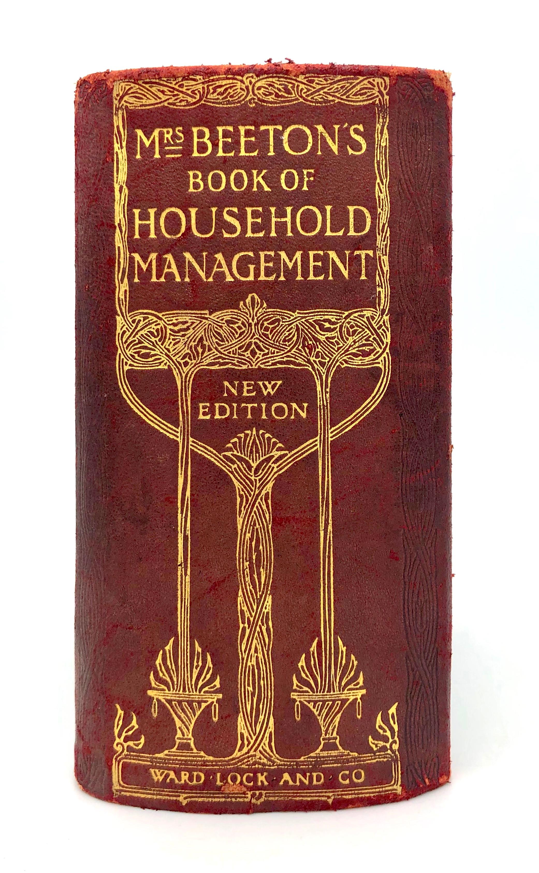 1912 "Mrs. Beetons Book of Household Management" at 1stDibs