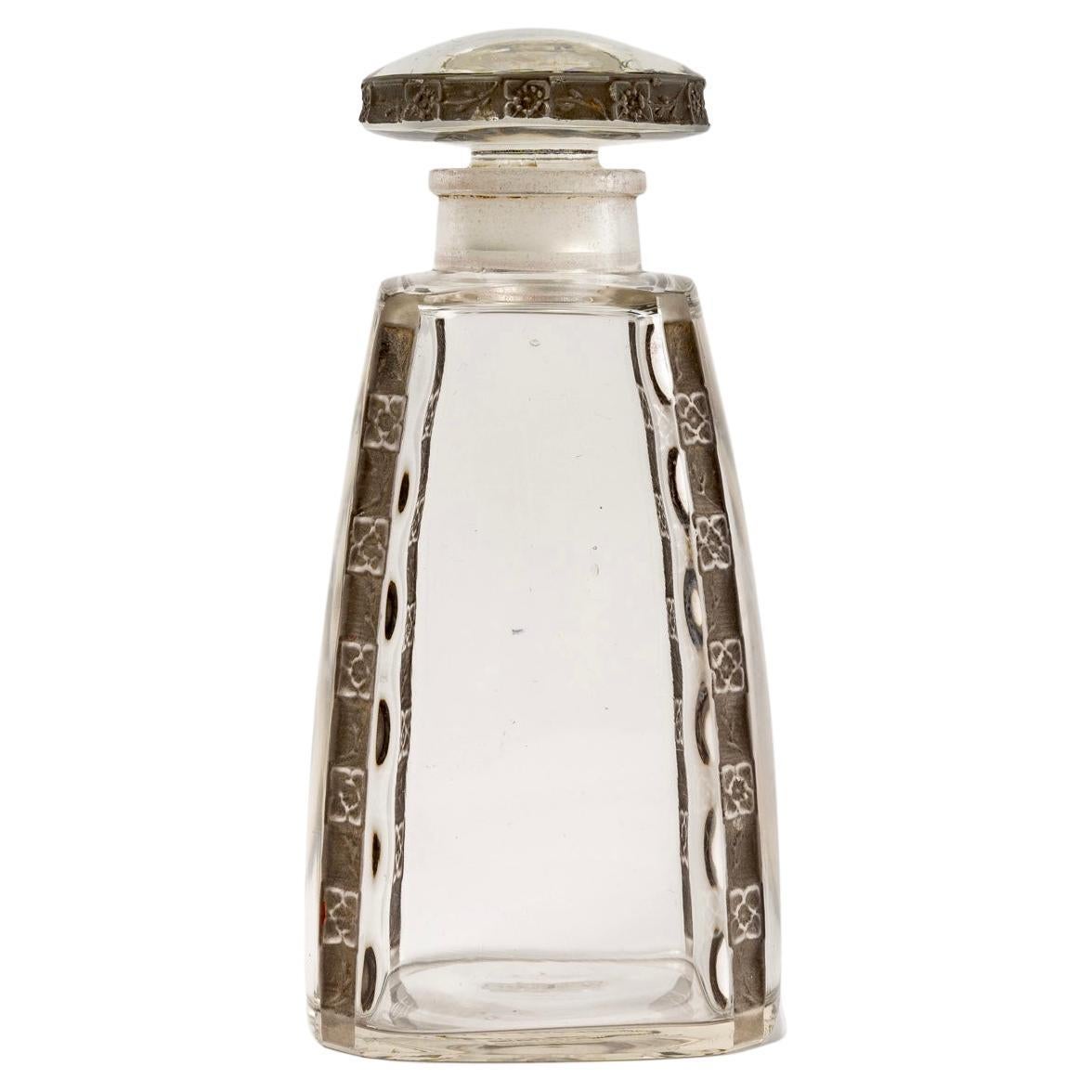 René Lalique Glass Renaud Perfume Bottle For Sale at 1stDibs