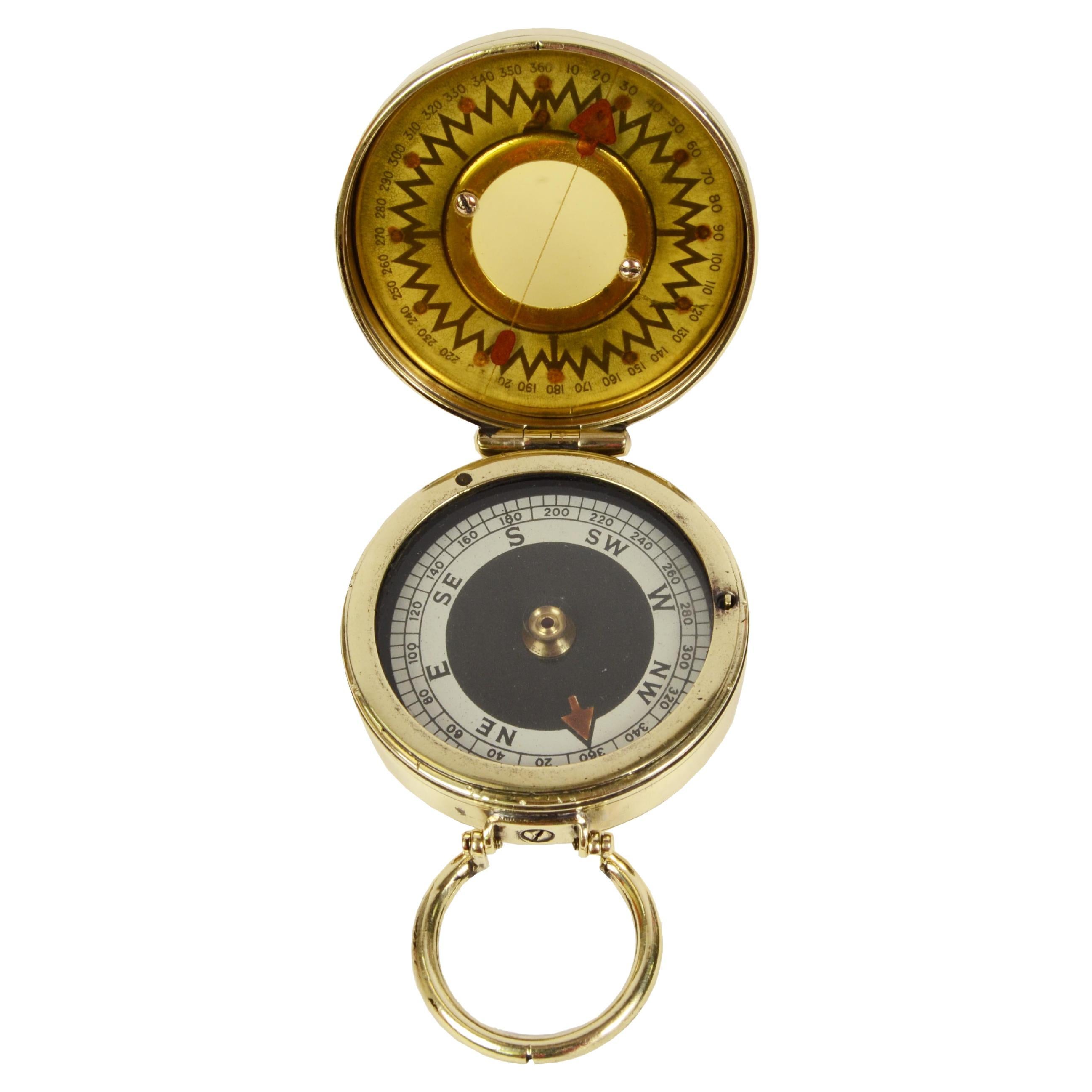 Pocket Compass Used by the British Navy in the WWI at 1stDibs