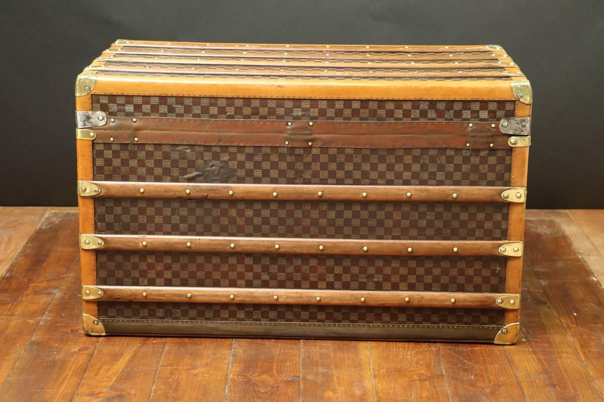 1917, Moynat Steamer Trunk For Sale at 1stDibs | moynat trunk