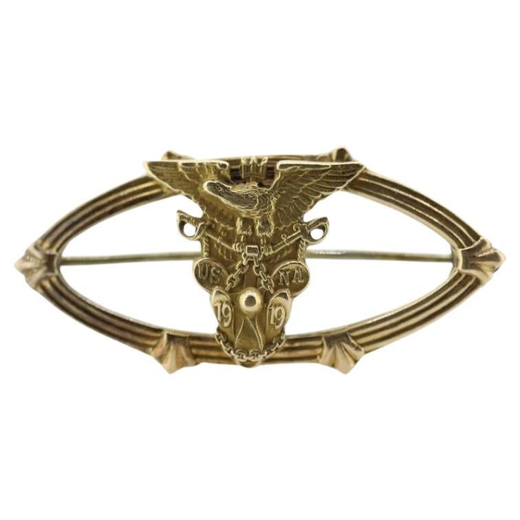 14k White Gold Cameo w/ Diamond, Vintage Filigree Carved Shell Brooch ...