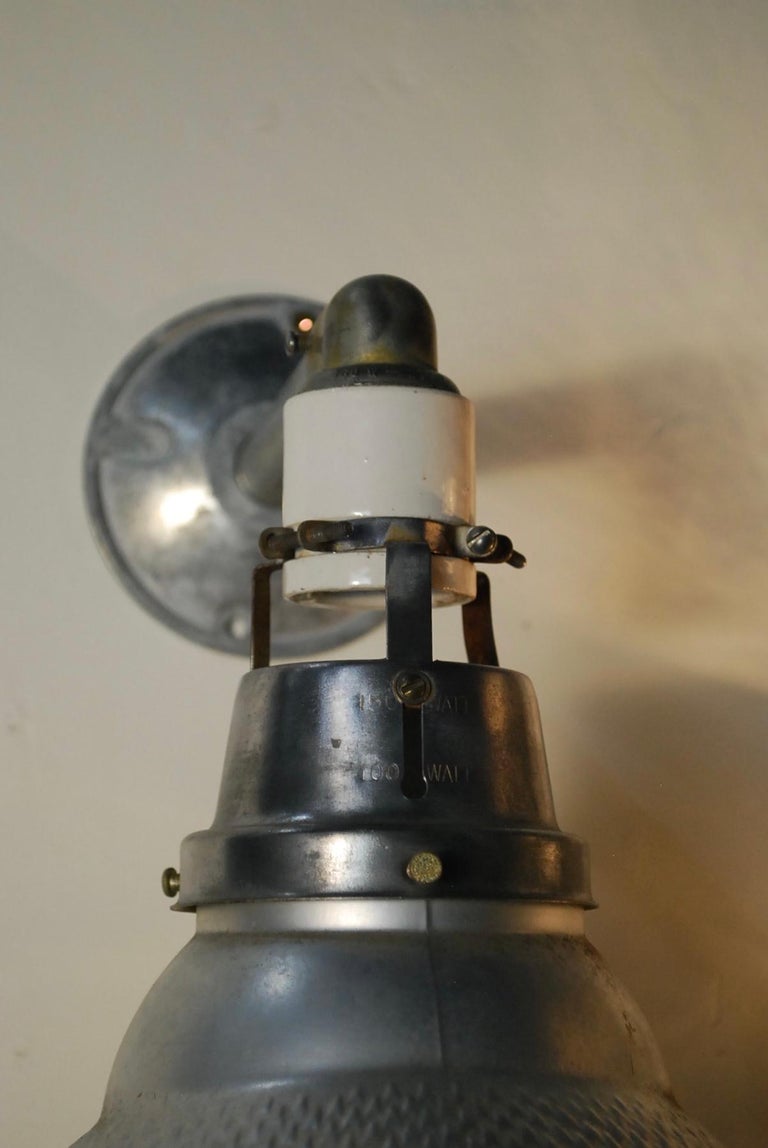 1920 Mercury Glass X-Ray Shades Sconces Set of 10 For Sale at 1stDibs