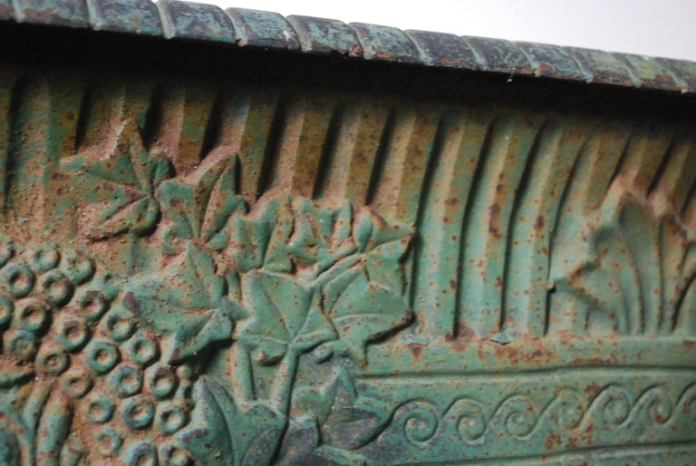 1920 Pair of Cast Iron Planter Boxes at 1stDibs | antique planter boxes