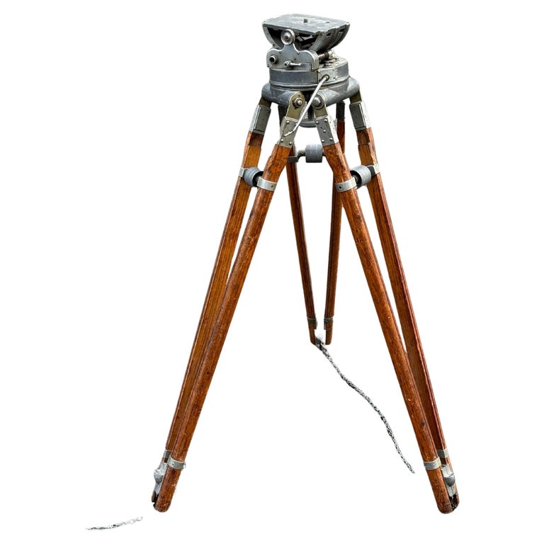 old camera tripod