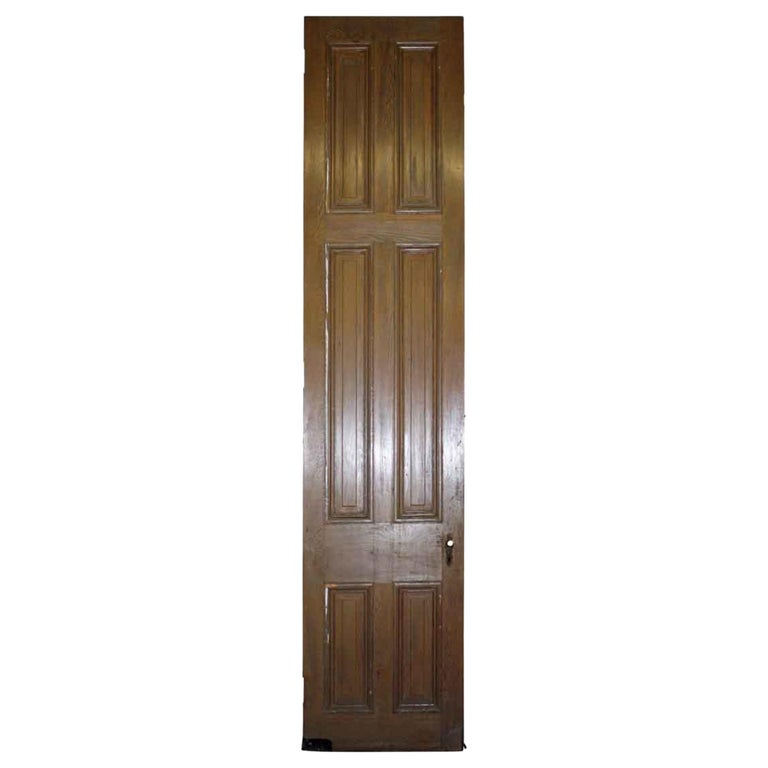1920s Antique 6-Panel Wood Passage Door For Sale at 1stDibs