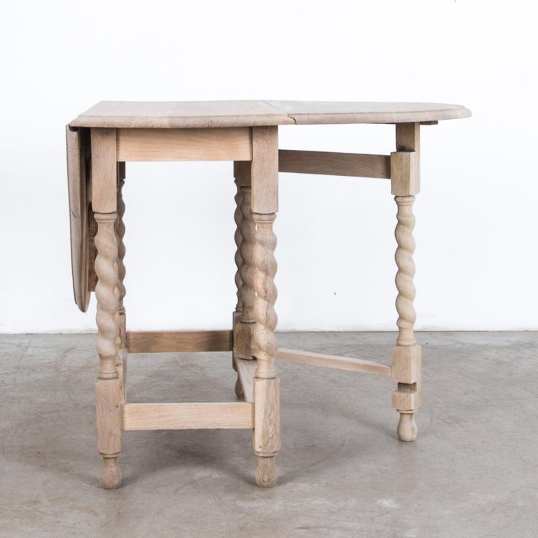 1920s Antique Oak Gate Leg Table at 1stDibs