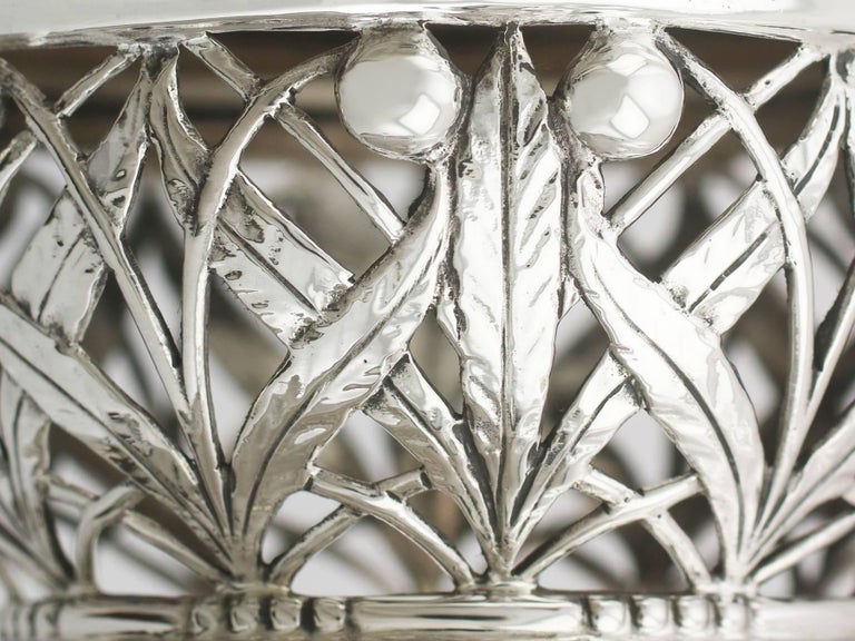 1920s Antique Sterling Silver Centerpiece / Fruit Bowl at 1stDibs