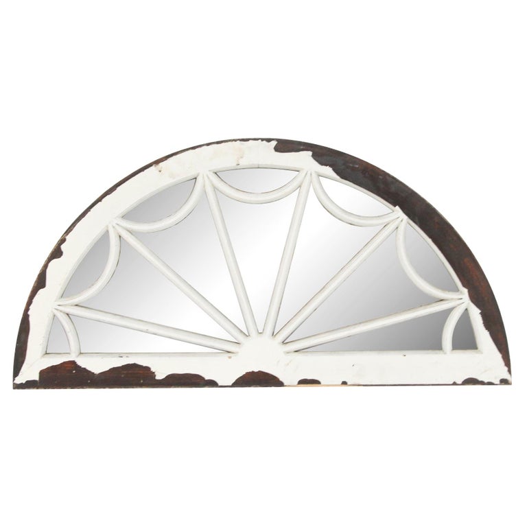 1920s Arched Transom Window with Original Paint For Sale at 1stDibs